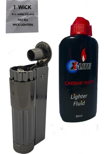 Tusah Muhtar Çakmağı Benzin Set Tusah Muhtar Çakmağı Benzin Set