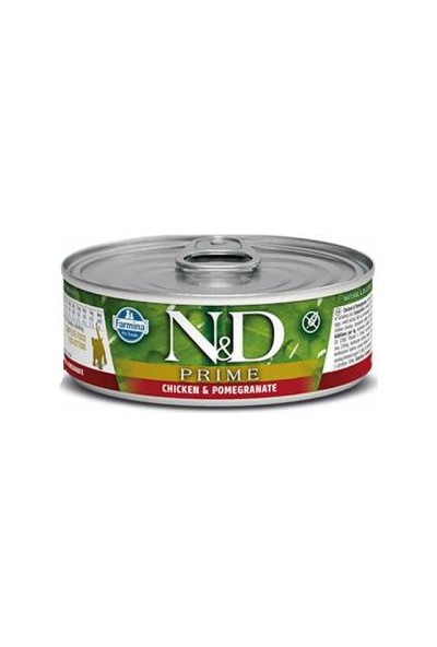 N&d Prime Tahılsız Kitten Tavuklu Narlı Kedi Konservesi 80 gr X12 Adet N&d Prime Tahılsız Kitten Tavuklu Narlı Kedi Konservesi 80 gr X12 Adet