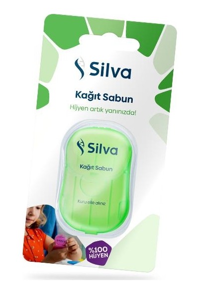 Silva Kağıt Sabun Yeşil