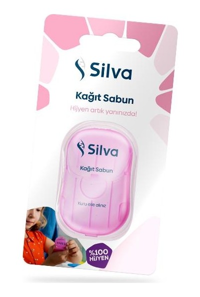 Silva Kağıt Sabun Pembe Silva Kağıt Sabun Pembe
