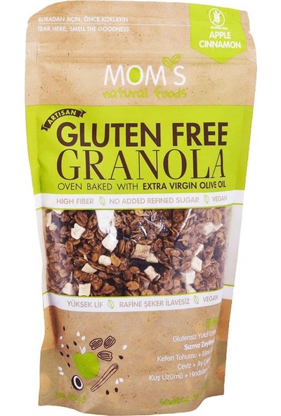 Mom's Granola Gluten Free Elmalı 300 gr