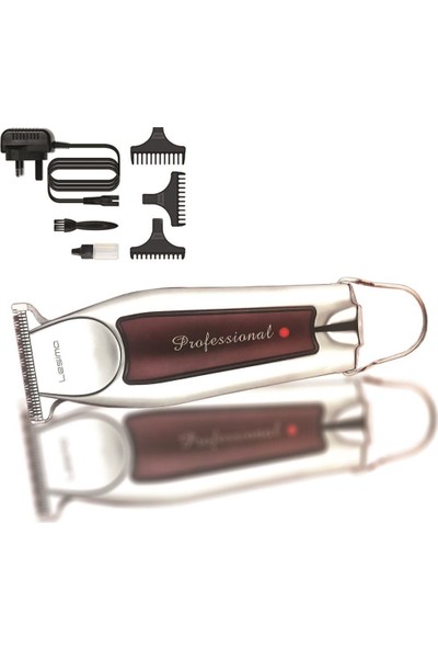 Lesima LS-1000 Silver Serisi Saç Sakal Tıraş ve Çizim Makinesi Lesima LS-1000 Silver Serisi Saç Sakal Tıraş ve Çizim Makinesi
