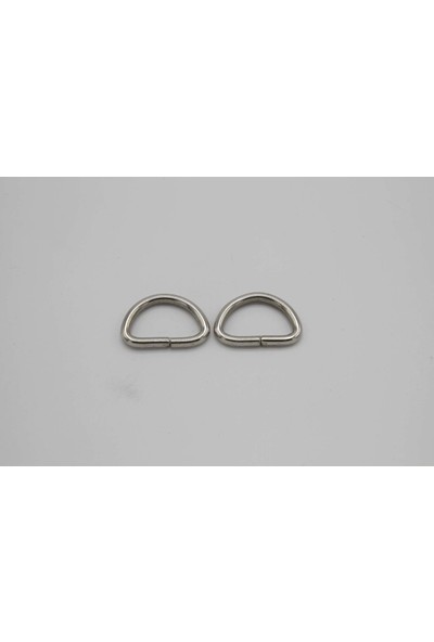 The Fabric Yarn D Halka Gümüş 2 cm