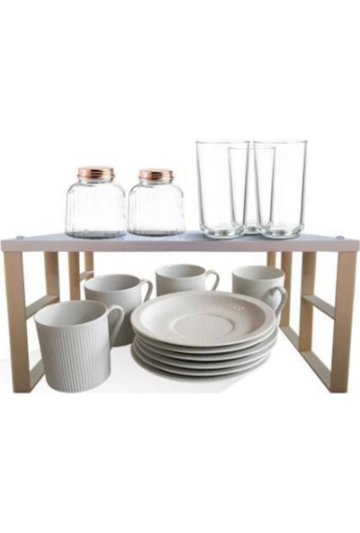 Aknur Plastik Dolap Içi Organizer Raf