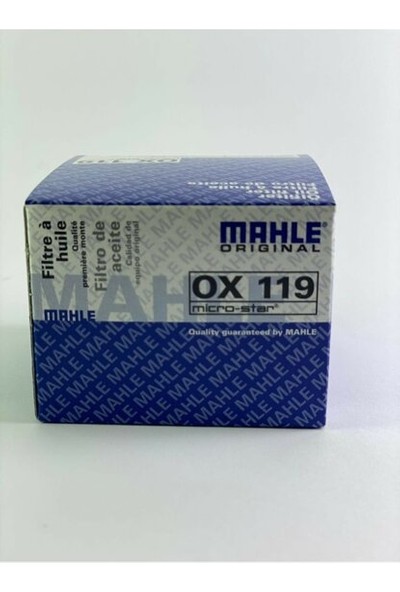 Mahle Bmw F650/GS G650 Xcountry Aprilia Pegaso Mahle Ox 119 Yağ Filtre