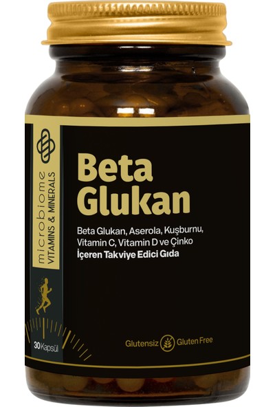 Microbiome Beta Glukan Complex 30 Kapsül Microbiome Beta Glukan Complex 30 Kapsül
