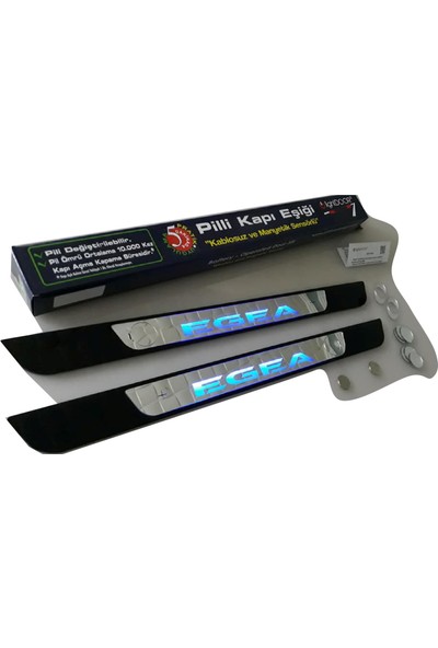 Lightdoor Işıklı Kapı Eşiği Pilli Egea