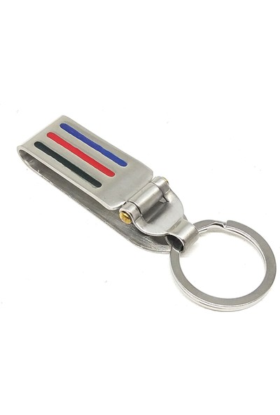 Hiçdurmaal Metal Klipsli Pantolon Kemerine Takılan Anahtarlık 1 Adet Hiçdurmaal Metal Klipsli Pantolon Kemerine Takılan Anahtarlık 1 Adet