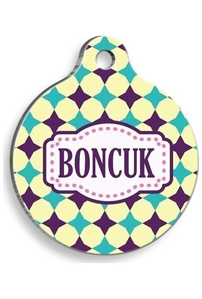 Pet Tag Art Sarı Retro Yuvarlak Şekilli Kedi ve Köpek Künyesi Medium: 3 Cm. Pet Tag Art Sarı Retro Yuvarlak Şekilli Kedi ve Köpek Künyesi Medium: 3 Cm.