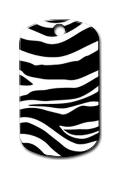 Pet Tag Art Zebra Desenli Kedi Köpek Künyesi Small Pet Tag Art Zebra Desenli Kedi Köpek Künyesi Small