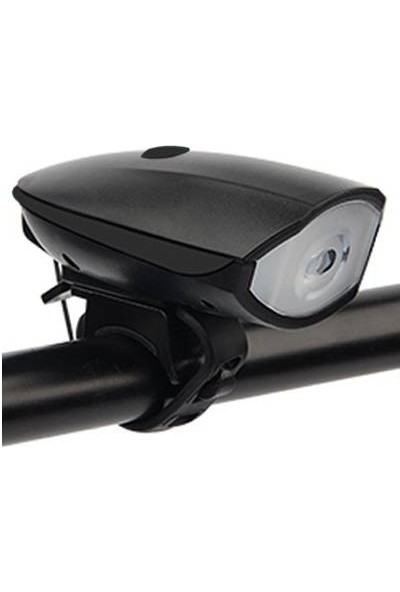 Xbyc 6163 USB Şarjlı Bisiklet Ön Lamba+Korna 140 Db