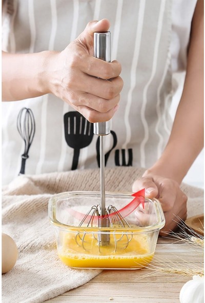 Baysa Basmalı Otomatik Çırpıcı Çelik Mikser Çırpma Aleti