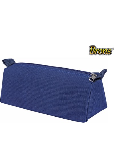 Brons BR-3020 Kalem Kutu Tek Bölmeli Üçgen Lacivert Brons BR-3020 Kalem Kutu Tek Bölmeli Üçgen Lacivert