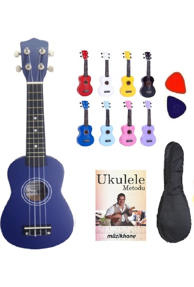 Müzikhane Soprano Ukulele+Kılıf+Metot ve Pena Müzikhane Soprano Ukulele+Kılıf+Metot ve Pena