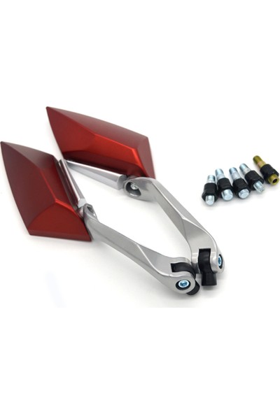 Buyfun Evrensel Motosiklet Scooter Yan Dikiz Aynaları Modifikasyon