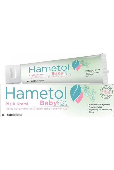 Hametol Baby Pişik Kremi 30 gr Hametol Baby Pişik Kremi 30 gr