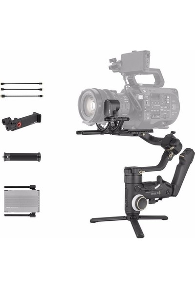 Ggt Zhiyun Crane 3s Pro Gimbal (Resmi Türkiye Distribütör Garantili) Ggt Zhiyun Crane 3s Pro Gimbal (Resmi Türkiye Distribütör Garantili)