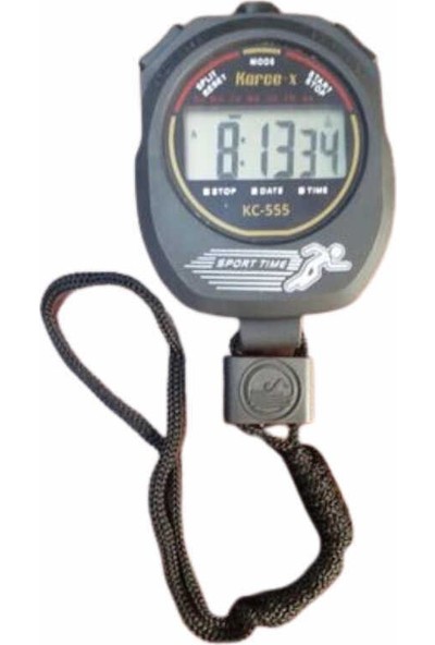 Hanedanev Profesyonel Alarmlı Boyun Askılı Dijital Kronometre KC555 Saat