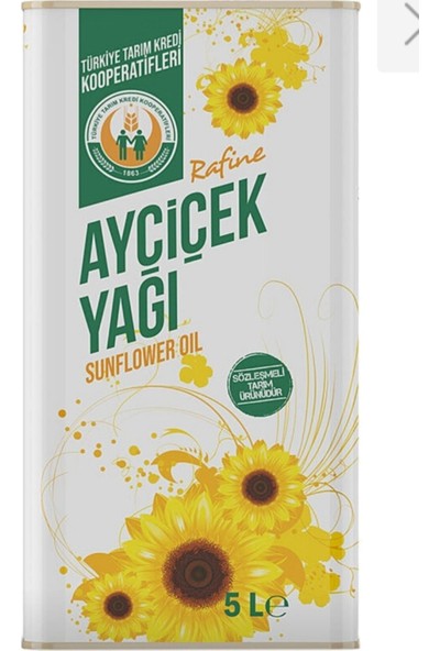 Tarım Kredi Birlik Tarım Kredi Kooperatifleri Ayçiçek Yağı 5 L Tnk
