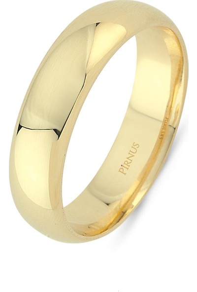 Pirnus Diamond 14 Ayar Altın Alyans 2,32 gr
