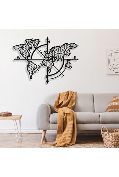 New Jargon Dünya Haritası Pusula Yaşam Çiçeği Duvar Oda Ev Aksesuarı Metal Tablo 90 x 65 cm New Jargon Dünya Haritası Pusula Yaşam Çiçeği Duvar Oda Ev Aksesuarı Metal Tablo 90 x 65 cm
