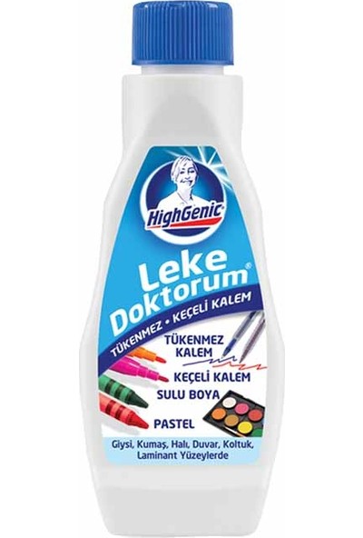 HighGenic Leke Doktorum TÜKENMEZ KALEM Leke Çıkarıcı 200 ml