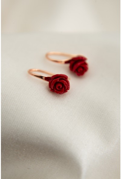 Elika Bijoux Kadın Gül Model Küpe