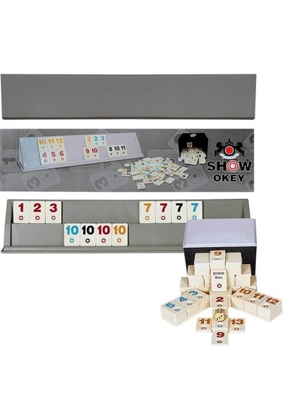 Pysco PY9048 Show Plastik Kutulu Kaplama Okey Takımı Pysco PY9048 Show Plastik Kutulu Kaplama Okey Takımı
