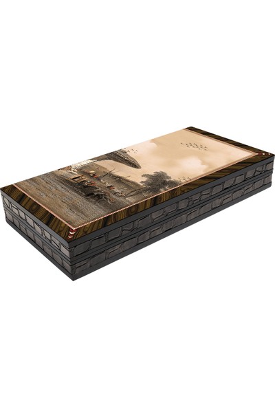 Pysco Elegance Istanbul 2 Tasarımlı El Işi Tavla Takımı