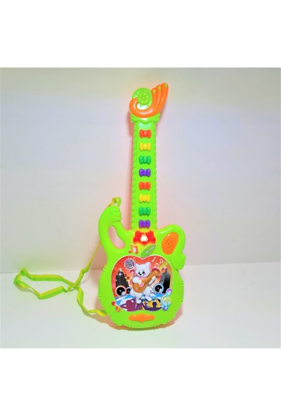 Kahraman Oyuncak Efsane Gitar Askılı Notalı Işıklı ve Sesli 3 Adet Şarkı Kahraman Oyuncak Efsane Gitar Askılı Notalı Işıklı ve Sesli 3 Adet Şarkı