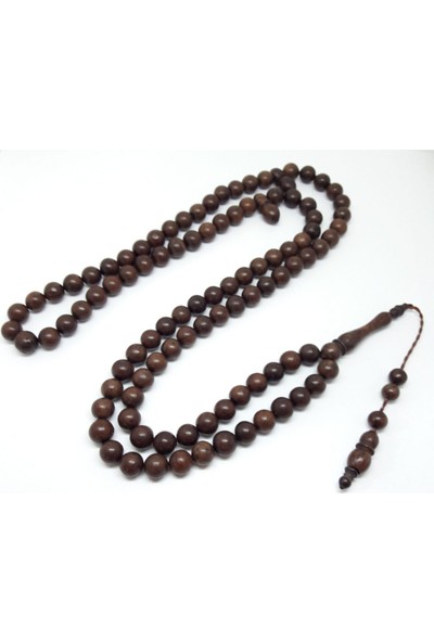 Kehribar Atölyesi 99 Lu Kestane Renk Kuka Tesbih