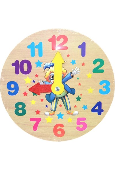 Onyıl Model Oyuncak Ahşap Saat