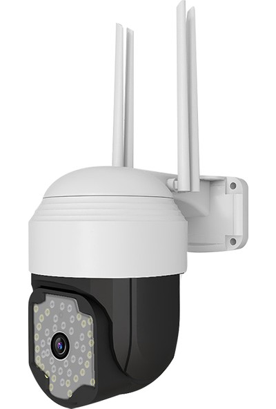 Kingboss Motorlu Ip Kamera + 1080P Speed Dome Ptz 2mp Dış Mekan IP40 48 LED Kingboss Motorlu Ip Kamera + 1080P Speed Dome Ptz 2mp Dış Mekan IP40 48 LED