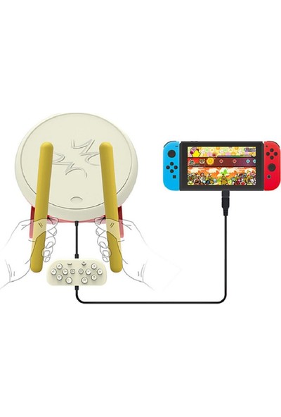 Taiko Nintendo Switch Uyumlu Drum Controller Oyun Konsolu (Yurt Dışından) Taiko Nintendo Switch Uyumlu Drum Controller Oyun Konsolu (Yurt Dışından)