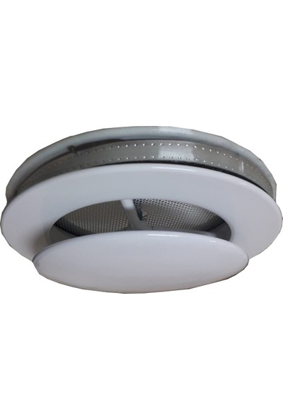 Temmenfez Doğal Gaz Çift Cam Menfezi Beyaz Temmenfez Doğal Gaz Çift Cam Menfezi Beyaz