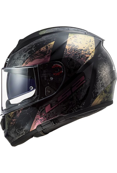 Ls2 Vector Swipe Rainbow Kask XXL Ls2 Vector Swipe Rainbow Kask XXL
