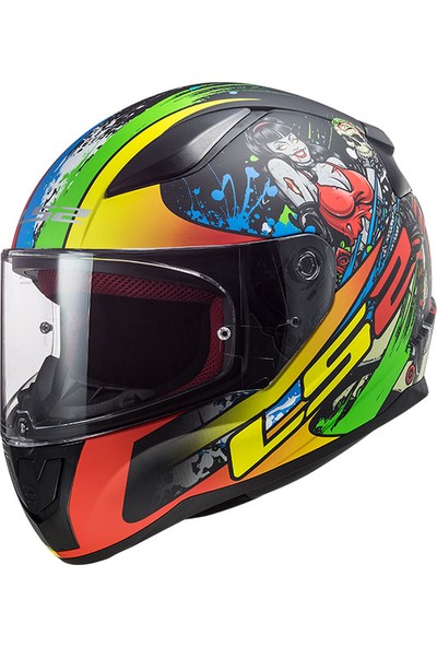 Ls2 Rapid Fiesty Mat Siyah Kask XL Ls2 Rapid Fiesty Mat Siyah Kask XL