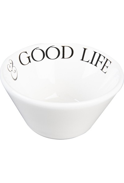 Bella Maison Motto Seramik Çerezlik Good Life 10 cm Bella Maison Motto Seramik Çerezlik Good Life 10 cm