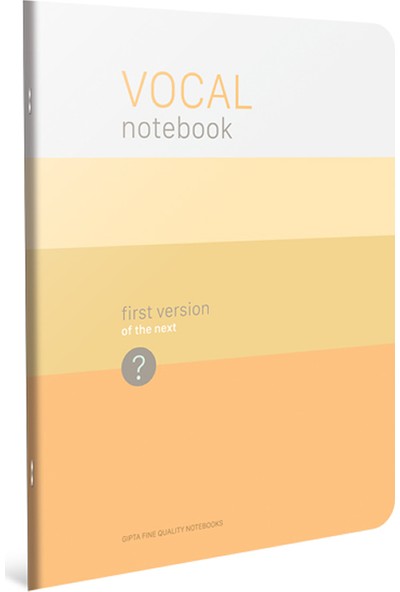 Gıpta Vocal A4 60 Yaprak Kareli Tel Dikişli Defter