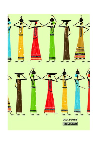 Meteksan H961 96 Yaprak Harita Metod Formalı Çizgi