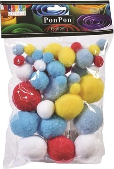 Südor 10 20 30 mm Karışık Pon Pon
