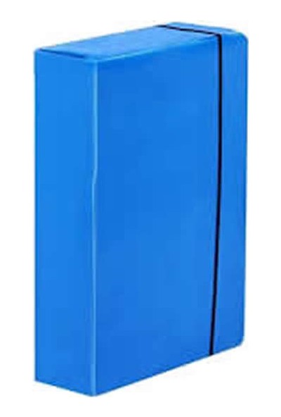 TeknOfis Lastikli Mavi Arşiv Kutusu 5 x 24 x 32 cm TeknOfis Lastikli Mavi Arşiv Kutusu 5 x 24 x 32 cm