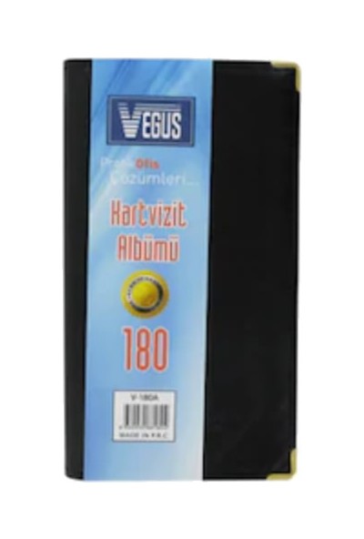 Vegus V-180A 180'LI Suni Deri Kartvizitlik Albümü