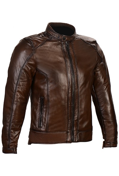 Vexo Moto Deri Mont Antik Kahve S Beden