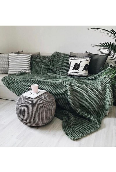 Mağaza Nar Modern Dekoratif El Örmesi Puf Gri (Xs) Mağaza Nar Modern Dekoratif El Örmesi Puf Gri (Xs)