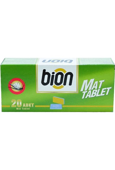 Bion Mat Sinek Kovucu 20 Tablet Bion Mat Sinek Kovucu 20 Tablet