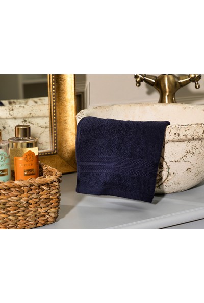 Madame Coco Roxane El Havlusu - Lacivert - 30x30 cm