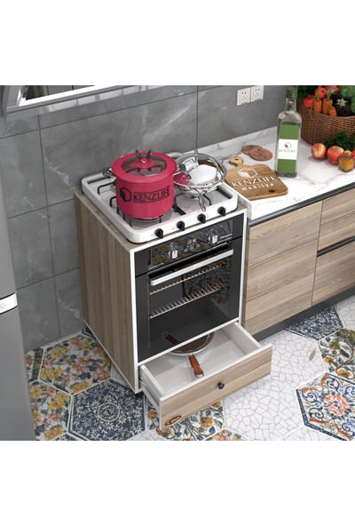 Kenzlife ankastre modülü kabini bizmut crd fırın ocak dolabı çekmeceli sabit tabla tekerlekli Kenzlife ankastre modülü kabini bizmut crd fırın ocak dolabı çekmeceli sabit tabla tekerlekli