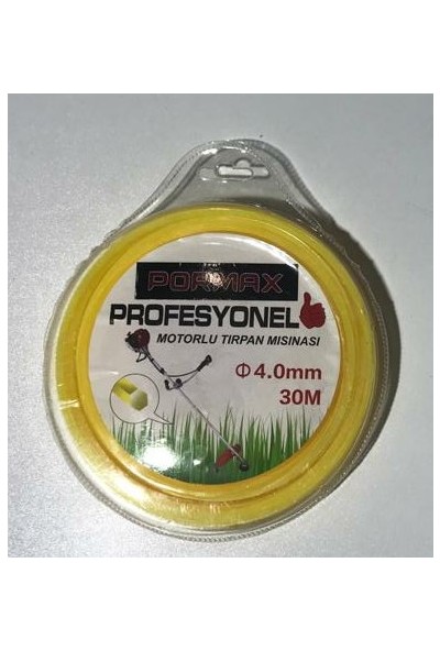 Pormax Motorlu Tırpan Misinası 4 mm