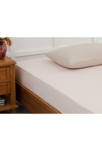 English Home Petit Fleurs Pamuklu Tek Kişilik Lastikli Çarşaf 100X200 cm Pudra English Home Petit Fleurs Pamuklu Tek Kişilik Lastikli Çarşaf 100X200 cm Pudra